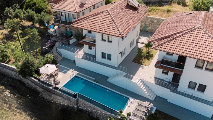 Deniz Manzaralı - ÖZel Havuzlu Villa - Bozburun