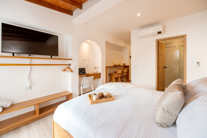 Bright 1br Loft W/ac Great Location Laureles | Nm6 - Medellín
