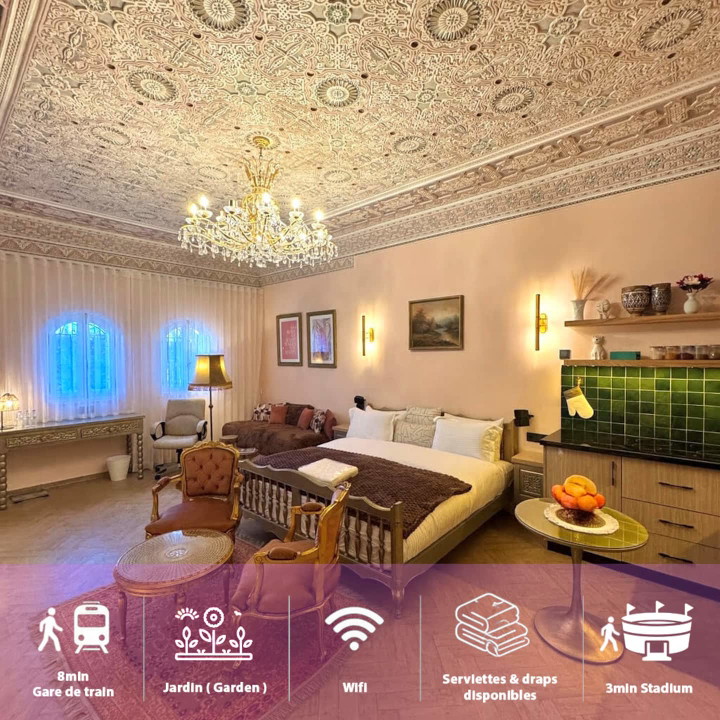 Ophelia Rosé / 5-minute Walk To Hay Riad Train Station - Rabat