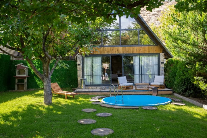 Eymirbungalovya Villa Alaçatı, Pool, Fireplace, Barbecue - Ankara