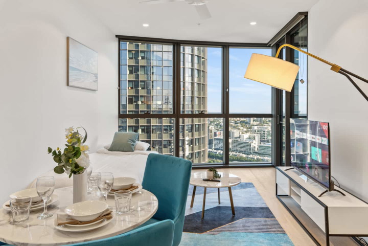 River View Suite | 1br 3people | Balcony Pool Gym - Brisbane