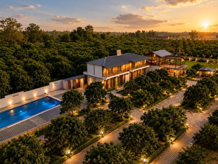 The Forest Pearl |Private Pool Villa | Jim Corbett - Ramnagar