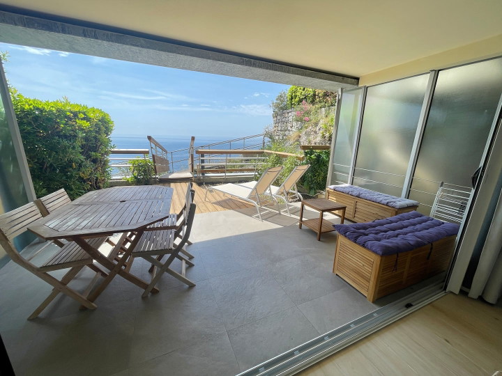 Superbe Vue Mer, Piscine, Parking Privé. - Èze