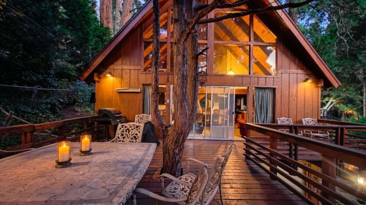Retro 2br | Deck | Garage Parking - Lake Arrowhead, CA