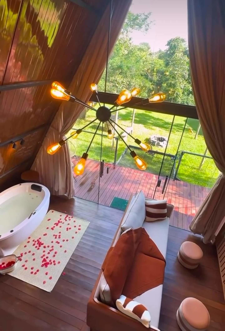 Chalet With Access To The River In Pedras-hidro-natureza - Brazil