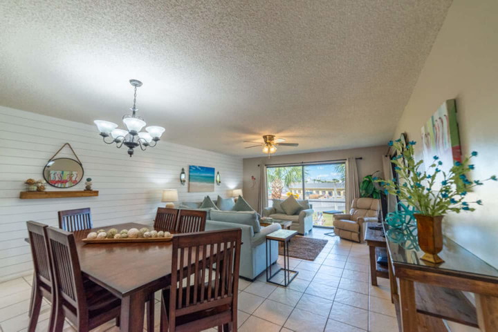 Flamingo Sunset Edgewater Villa 907-2nd Floor End Unit-golf & Pond Views-free Beach Tram! - Panama City Beach