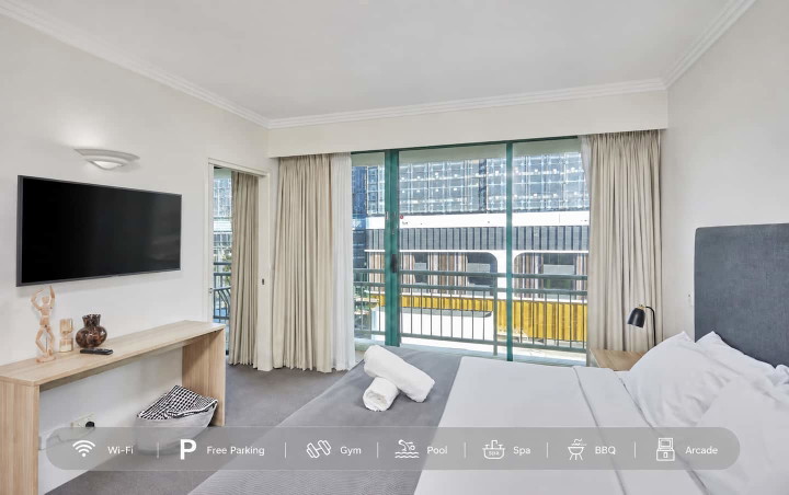 Cozy 1br Resort Apt | 3min Walk To Beach + Parking - Gold Coast