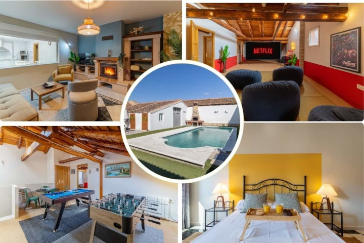 Villa Family L Pool L Cine L Bbq L 6 Sg I 50 Mad - Segovia