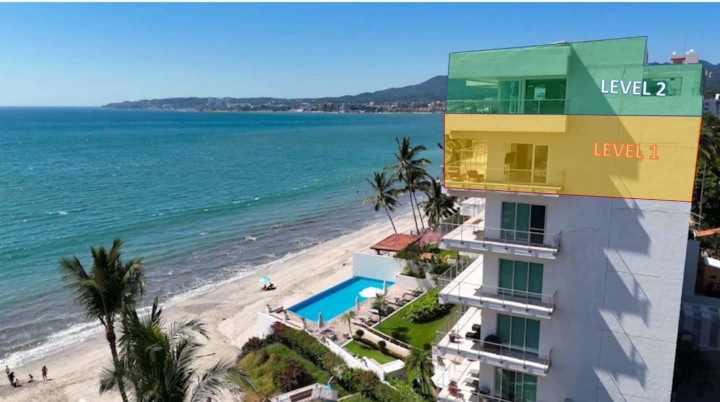 Penthouse 2 Niveaux : Vues Spectaculaires En Bord De Mer ! - La Cruz de Huanacaxtle