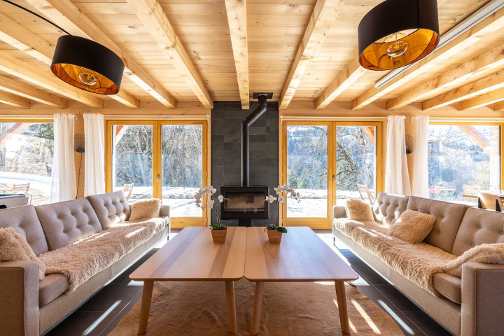 5-star Chalet With Pool, Billiards, Sauna - Notre-Dame-de-Bellecombe