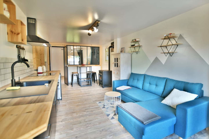 Appartement En Rez-de-chalet Avec Terrasse Privée - La Clusaz