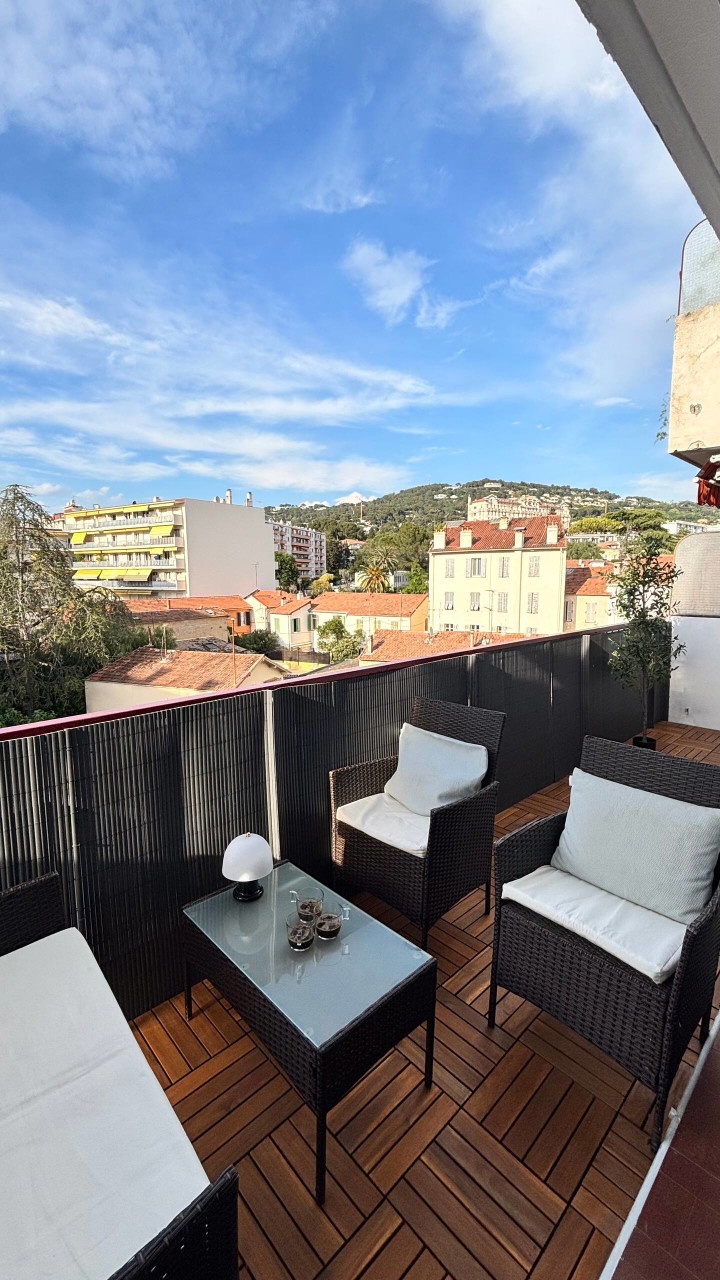 3 Pièces Balcon Parking 10 Min Centre Cannes Plage - Mougins