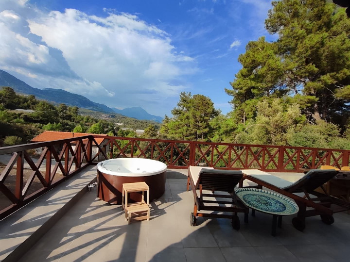 Stone House 2 With Forest And Mountain View In Olympos - Adrasan