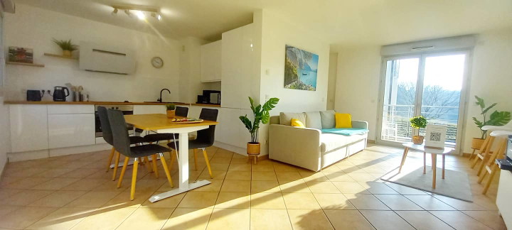 T2 De 56m² - Genève à 5 Min- Parking Privé Gratuit - Saint-Julien-en-Genevois