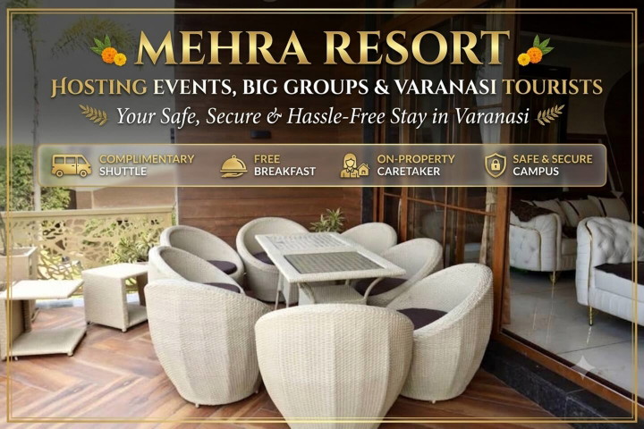 Resort Weekend Stay Near Varanasi | Pool & Garden - Mughalsarai