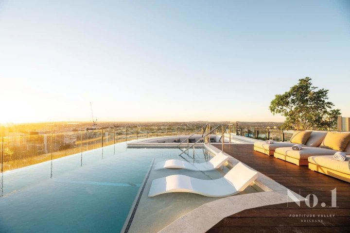 Appartement De La Central Valley Avec Piscine Sur Le Toit, Salle De Sport, Parc - Brisbane