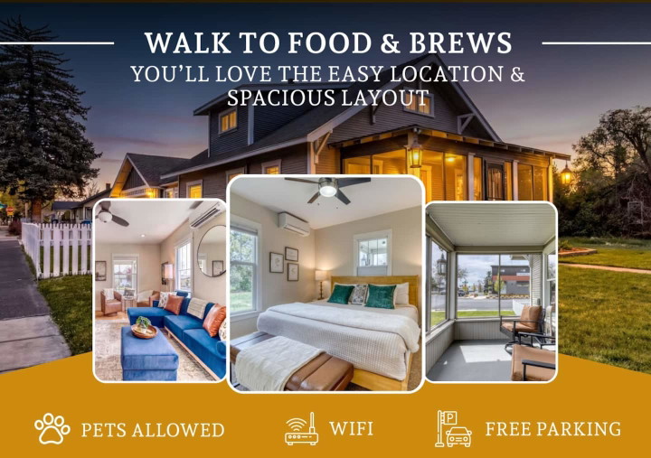 Downtown Redmond 4br | Walk To Food & Brews - Redmond, OR
