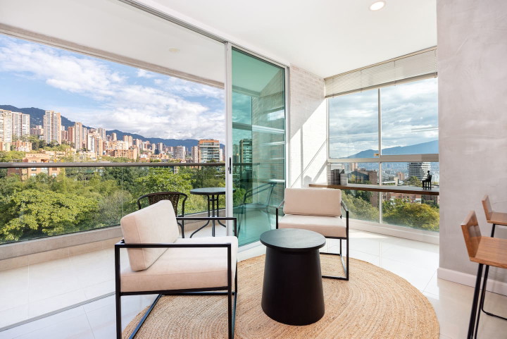 Amazing View, Blux 2 Bd A/c, Provenza, 2 Balconies - Medellín