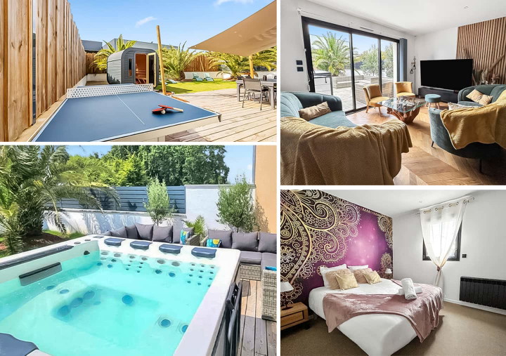 Jacuzzi, Sauna, Ping-pong & Billard Les Alizés - Cancale
