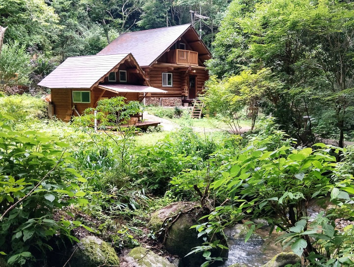New Firewood Sauna Hut & Bbq, Private Rental Villa, In The Mountains Of Saigani, Forest Exploration, Wood-burning Stove, Fireworks - Japan