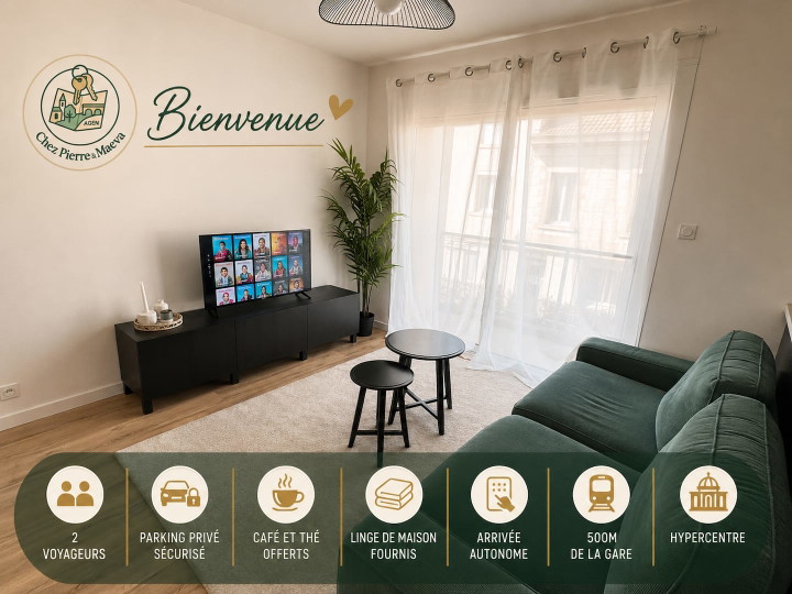 T2 Hypercentre Avec Parking - Agen