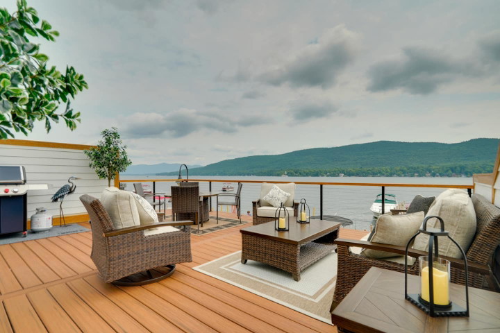 Brand-new Luxury Lakefront Condo - 2200 Sq Ft! - Lake George, NY