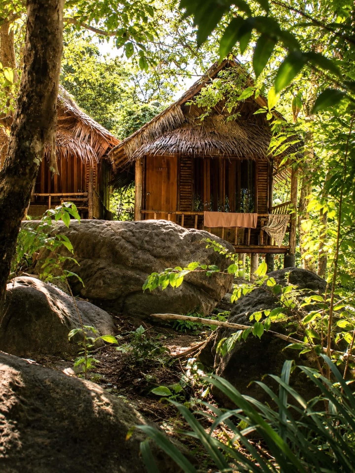 Tropical Bamboo Hut Koh Phi Phi - ピーピー・ドーン島
