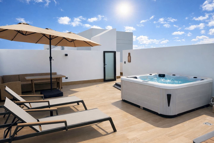 Modern 2br Rooftop Private Jacuzzi 2m Cocobongo - Punta Cana