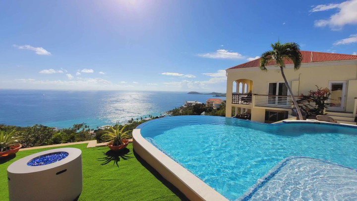 Oceanview Studio Villa-luxurious Infinity Pool-stt - 聖托馬斯島