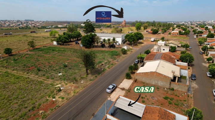 Casa Aconchegante A, 4 Min Do Thermas - Andradina
