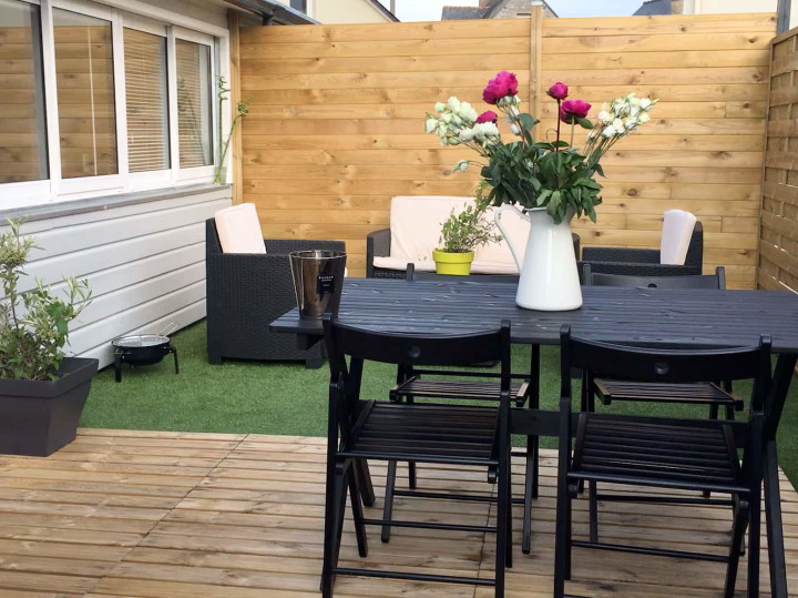 Cosy Two-bedroom Apartment In Dinard, Terrace, Air Conditioning, Private Parking - Saint-Malo