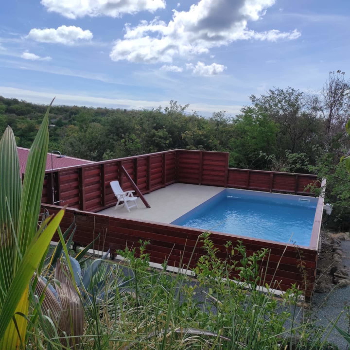 Le Catleya : Bas De Villa 2 Chambres Adulte/enfant - Deshaies