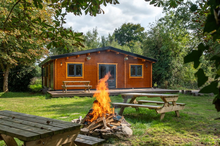Peaceful Log Cabin With Sauna And Optional Hot Tub - Ireland