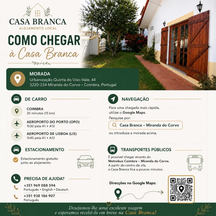 Casa Branca  Refúgio No Coração De Portugal - Miranda do Corvo