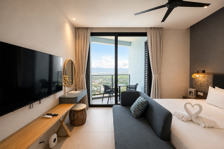 Best Sea View Sunrise + Sunset High Floor - Pantai Cenang