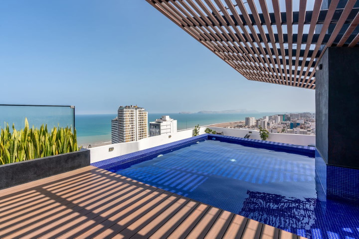 Dúplex Vista Mar + Piscina & Gym - Pérou