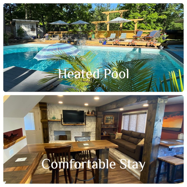 Captain Bills Lake House Heated Salt Water Pool - Indiana (State)