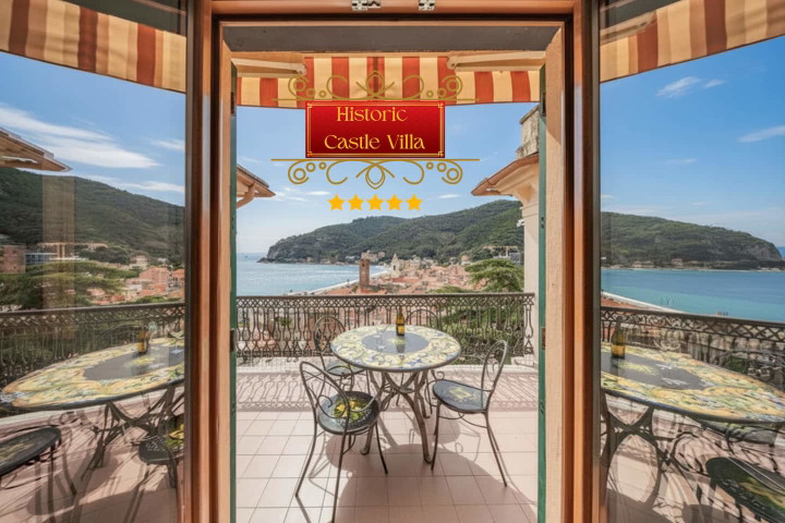 [Historic Villa 2] Sea View & Terrace - Noli