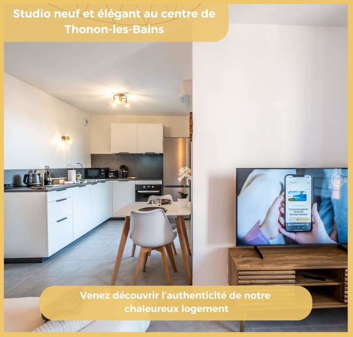 Le Dessaix I Studio I Thonon - Thonon-les-Bains