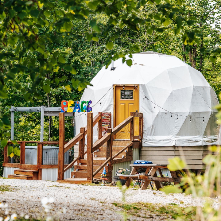 Cozy Dome W/ Hot Tub Minutes From Red River Gorge - Kentucky