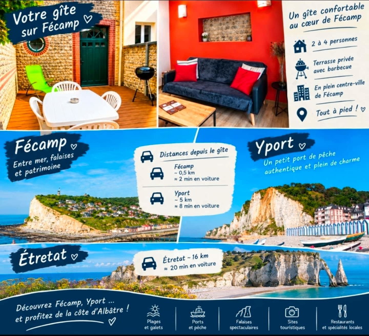 Gîte Le P'tit Cauchois - Fécamp