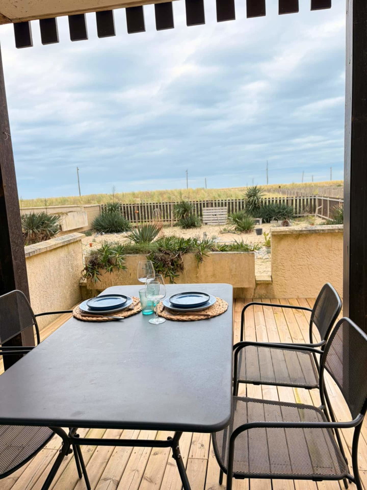 Appart Avec Terrasse Face à La Mer 500m Du Centre - Lacanau Océan