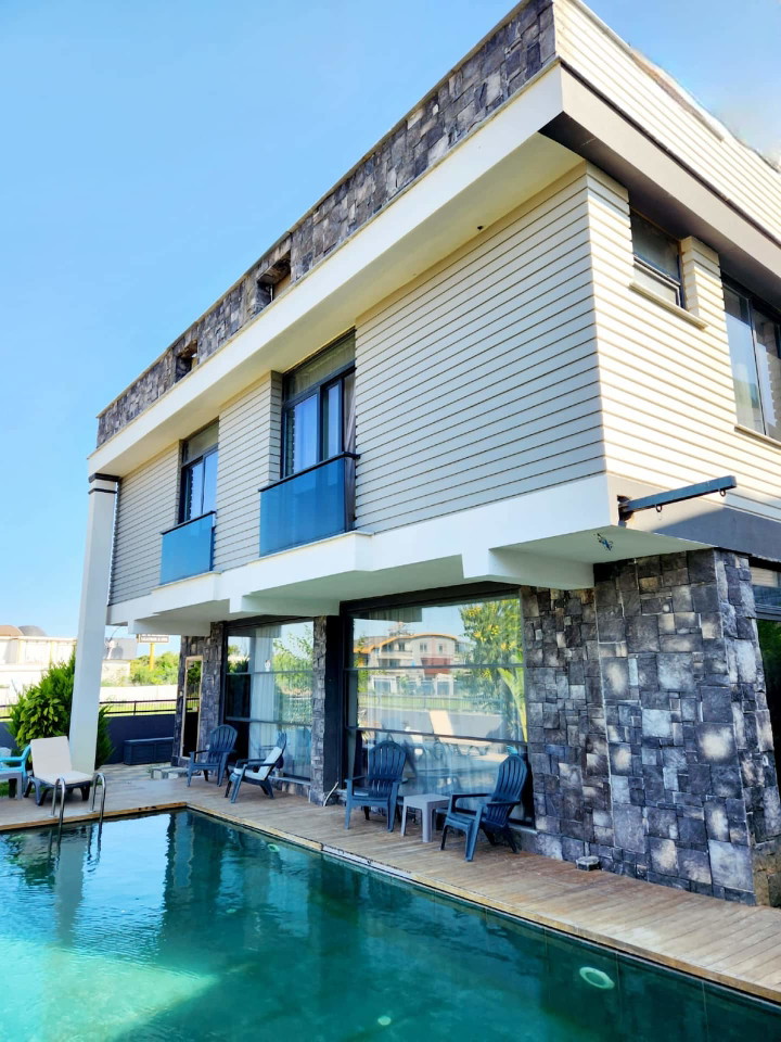 Pool View Townhouse 15 Min Walk To Lara Beach - Antalya
