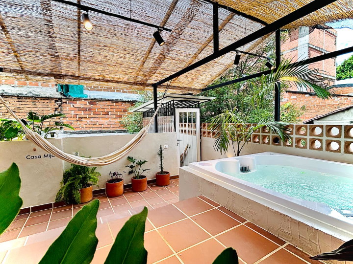 Maison Avec Terrasse Et Jacuzzi à Manila, Poblado - Medellín