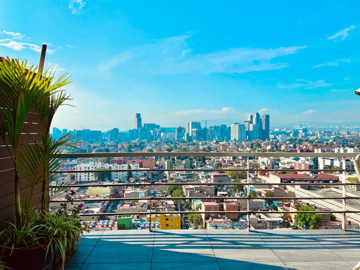 Terrasse Avec Vue Sur Nuevo Polanco - Mexico City