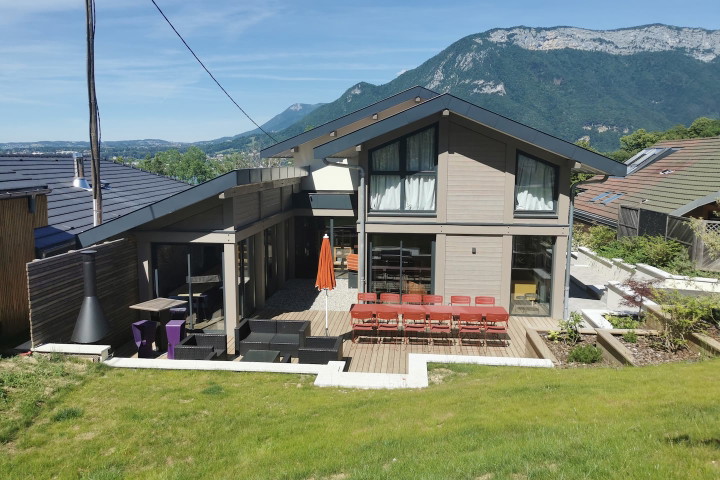 Villa Piscine Vue Lac Clim - 8 Adultes/6enfants - Duingt
