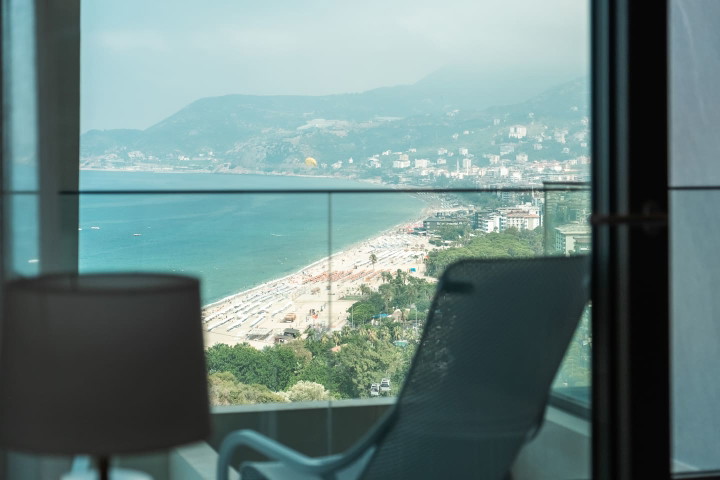 Alanya Kalesinde Panoramik Manzaralı Premium Süit - Alanya