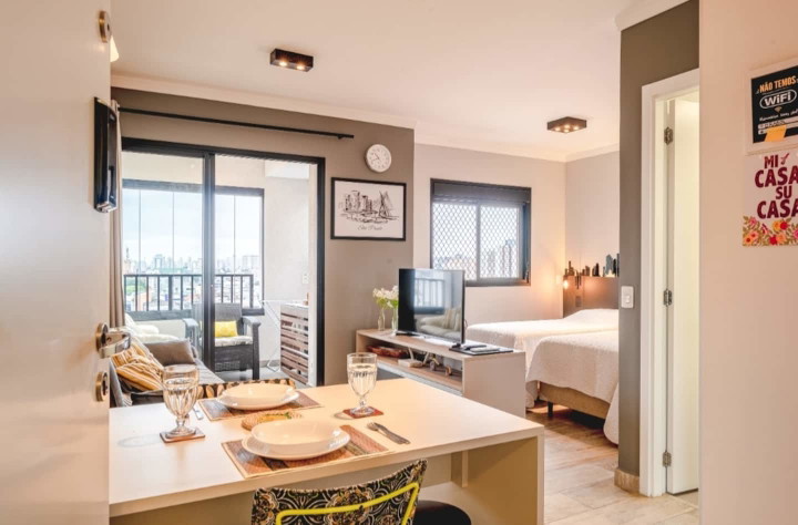 Resort/center With Air-conditioning In Front Of The Brás Subway Station 500 Mb! - Liberdade