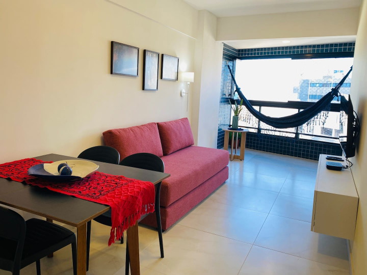 Cozy Flat: Sea View, 16th Floor & 50m To Beach - Recife
