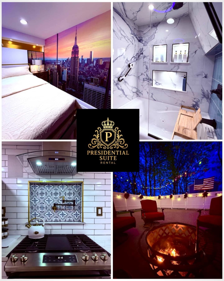 Presidential Suite Apt + Private Backyard+parking - Paterson, NJ
